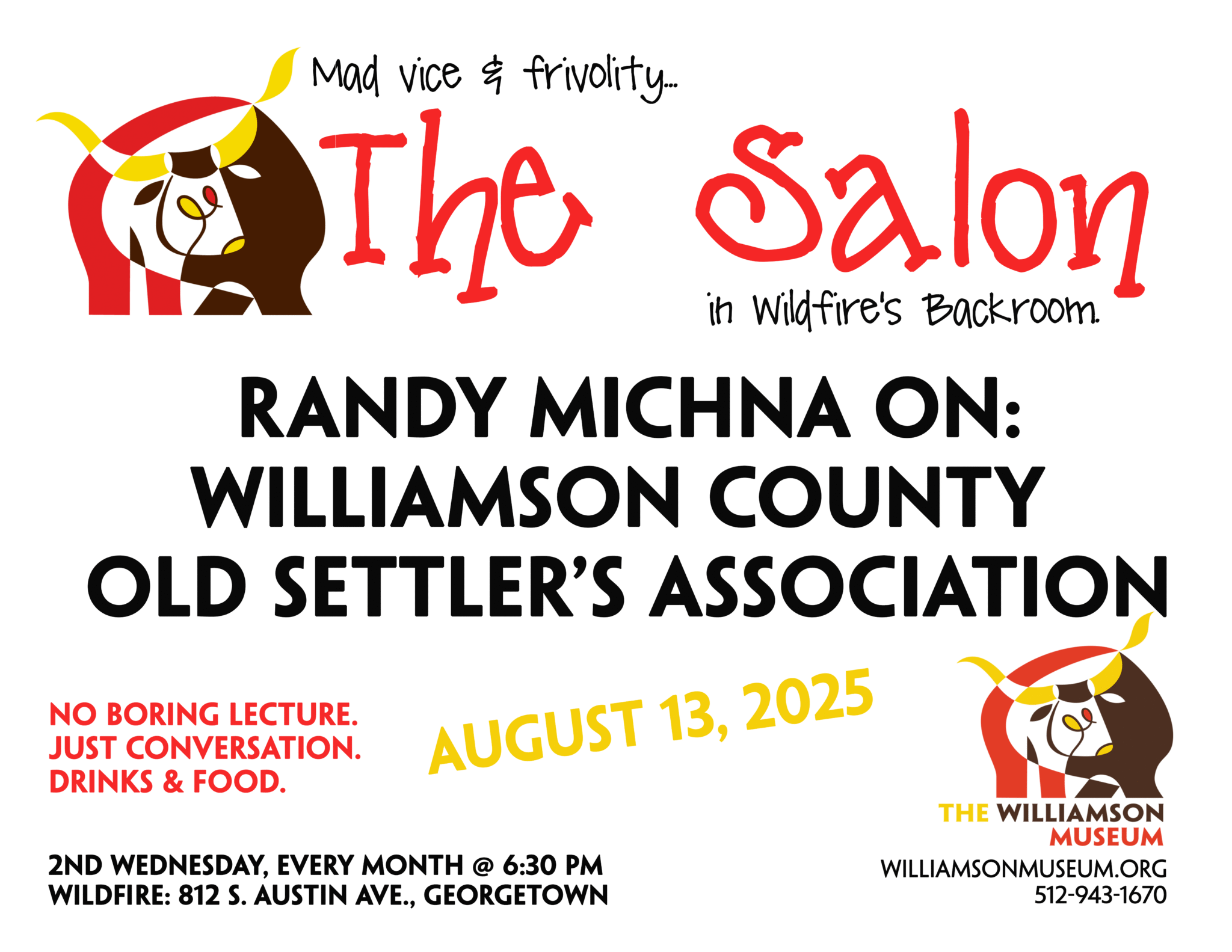 Salon at Wildfire: Randy Michna on Williamson County Old Settler ...